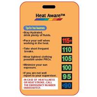 Heat Stress Monitors & Cards - Warm Weather PPE | Medsafe