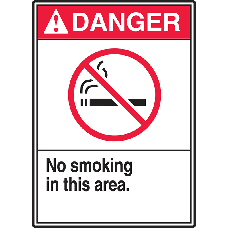 Smoking Control - Safety Signs | goSafe